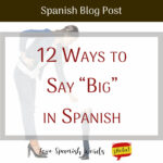 12 Ways to Say "Big" in Spanish - Love Spanish Words